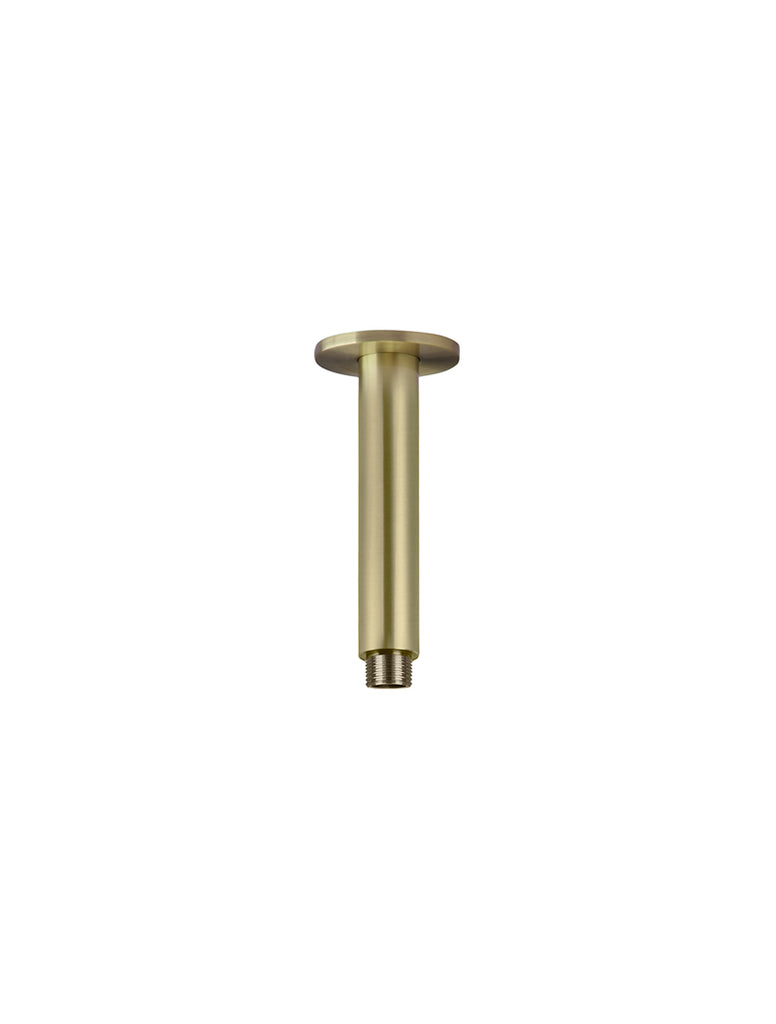 Round Ceiling Shower Arm 150mm - Tiger Bronze (MA07-150-PVDBB) | Meir UK