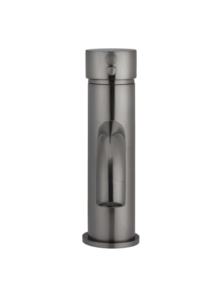 Round Basin Mixer Curved - Shadow (MB03-PVDGM) | Meir